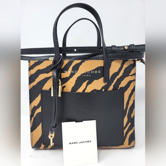 Marc Jacobs | Bags | Marc Jacobs Nwot Tiger Stripe Leather Mini Tote ...